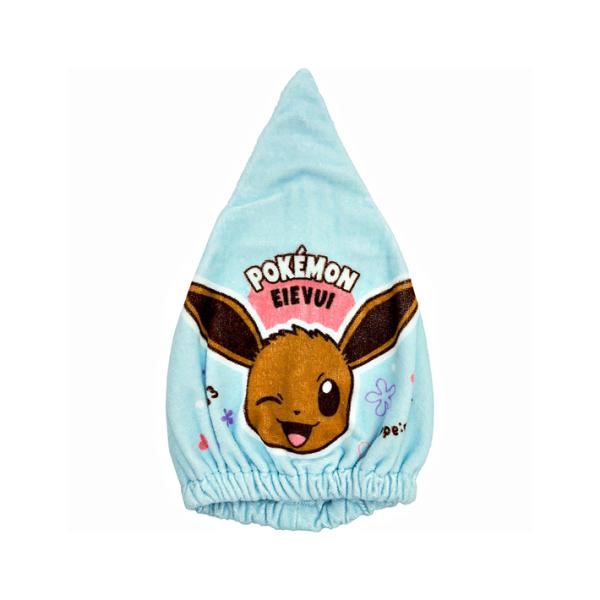プールの後やお風呂上りの濡れた髪をすっぽりと包み込んで服や周りを濡らさない、便利なタオルキャップ！タオル地なので、そのまま髪の毛も拭けます◎【仕様】サイズ：約W420×H200mm材質：綿100%pokemon　キャラクター　グッズ　スイミ...