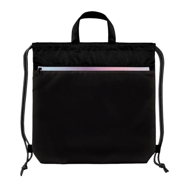 内側は撥水加工されているので、濡れたものを入れても表に染み出しにくい！フロント部分にファスナーのついた前ポケット付きで細かい小物もすぐに取り出せてとっても便利◎持ち手付きで机に引っ掛けたり、手提げとして使うこともできます。【仕様】サイズ：約...