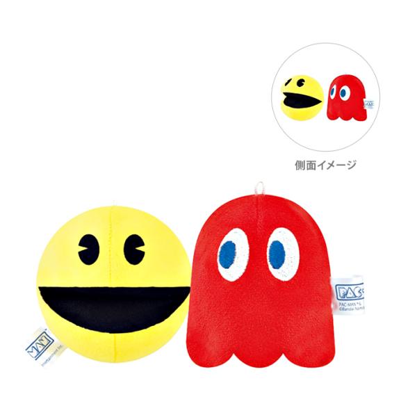 もっちりほっぺが磁石でくっつくおそろいのキーホルダー！「パックマン」のニコぬいが登場です♪手のひらサイズなので一緒にお出かけするのにもぴったり♪ペアで持てるのでプレゼントにも最適です◎ボールチェーン付きでバッグやポーチなどに付けやすい◎プレ...