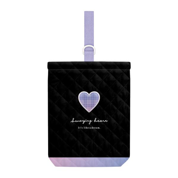 上履きや体育館シューズなどを入れるのにぴったりなシューズバッグです。キルティング生地なので丈夫＆軽量で扱いやすい！そのまま洗えるので衛生面でも安心です◎かわいいPVCワッペンと内側には安心便利なネームタグ付き◎【仕様】サイズ：約W210×H...