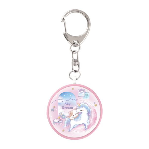 塾帰りや通学、夜道、キャンプなど、お子様の防災・防犯に◎本体を強く引っ張ると音が鳴る防犯ブザーです。。便利なキーホルダー仕様でかばんに取り付け可能♪【仕様】本体サイズ：約W47×H113×D20mmパッケージサイズ：約W82×H182×D2...