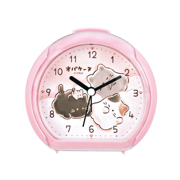 少し大きめのサイズの時計です♪ころんとしたラウンド型がかわいい◎アラーム付きで目覚まし時計としても◎ライト付きで暗い場所で使う時も便利◎※単三電池1本使用（別売り）【仕様】本体サイズ：約H105×W110×D45mmパッケージサイズ：約W1...