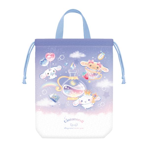 シワになりにくく洗濯しても乾きやすい素材のシューズバッグ！開閉が簡単で上履きを入れるのに便利な巾着型♪内側には安心便利なネームタグ付き◎【仕様】本体サイズ：約W240×H300×D70mm材質：ポリエステル内側ネームタグ付きうわばき　上靴袋...