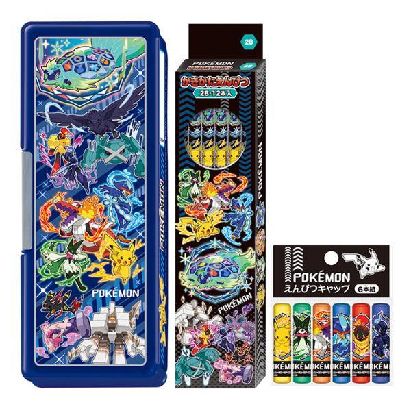 ※鉛筆のお名前入れ無料で承ります！筆箱・鉛筆・鉛筆キャップの文具3点セットが登場♪同じ柄でそろえられるので統一感が出てプレゼントにも最適です◎【セット内容】・うす型筆箱・かきかた鉛筆2B（12本組）・鉛筆キャップ【仕様】・パッケージサイズ：...