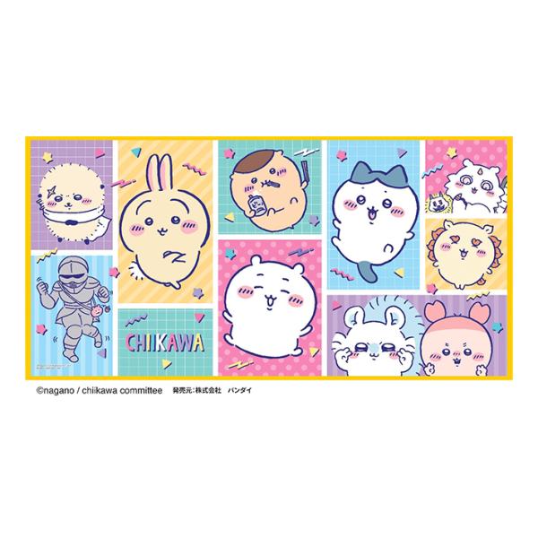 大人気、ちいかわデザインのキュートなレジャーシートが登場！2〜3人用サイズで、お子様の遠足や家族でのピクニックにぴったり！【仕様】サイズ：約W1800×H900mmナガノ　なんかちいさくてかわいいやつ　敷物　しきもの　かわいい　子供　子ども...