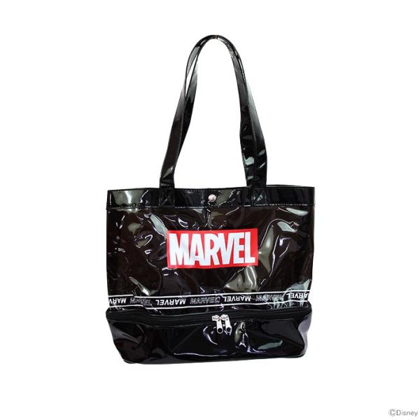 底と本体がファスナーで仕切られて2層になっています！本体に水着、底にビーチサンダルなど♪【仕様】サイズ：約H290×W410×D175mm素材：塩ビ・エナメル持ち手：約24cmプールバッグ　プール　夏休み　かわいい　女の子※商品写真はサンプ...