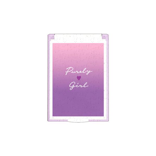 【仕様】パッケージサイズ：約W65×H115×D6mmパールラメ日本製シンプル　おしゃれ　ピンク　パープル　グラデーション　クラックス　グッズ　小学生　中学生　持ち運び※商品写真はサンプルのため、デザイン等若干の差異が生じます。予めご了承く...