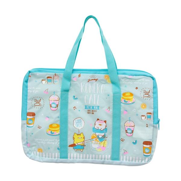 かわいいおけいこバッグを入荷しました♪ネームタグが内側にあるので安心！おどうぐ箱もスッキリ収納！前面にポケット付き♪サイズ：約H280×W400×D60mm※商品写真はサンプルのため、デザイン等若干の差異が生じます。予めご了承ください。※お...