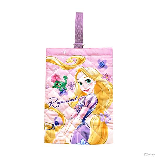 ディズニープリンセスのシューズバッグが登場！キルト仕様で使いやすい！シューズを入れるのにぴったりです◎入学や新年度の準備にオススメです♪【仕様】本体サイズ：約H210×W300mm材質：ポリエステルプリンセス　グッズ　シューズ　上履き　ケー...