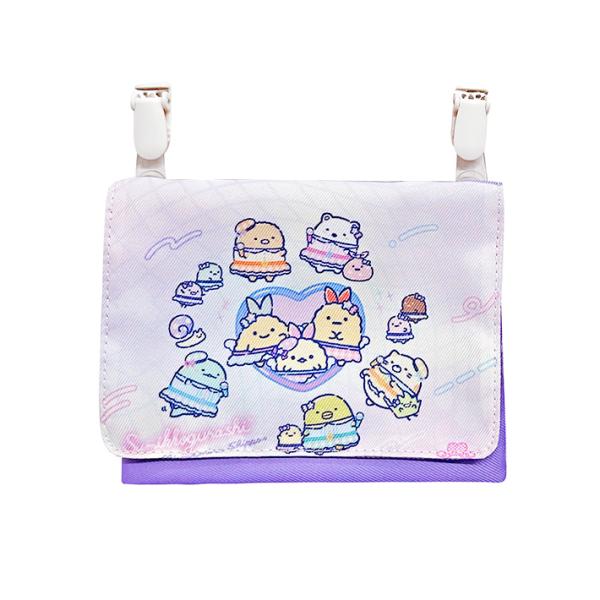 すみっコぐらしのかわいいポケットポーチが登場！ポケットがないズボンやスカートでもクリップで簡単取り付けできます♪ハンカチやティッシュ、マスクなど小物を収納するのに便利です◎ショルダーベルト付きで斜め掛けにもできます◎【仕様】本体サイズ：約W...