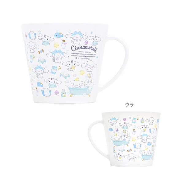 サンリオキャラクターズのコップが登場です♪取っ手付きでお子さまでも持ちやすい◎【仕様】本体サイズ：約φ90×111mm×H80mm容量：約290ml耐熱温度：140度材質：リサイクルPET樹脂日本製ランチグッズ　雑貨　小学生　中学生　キッズ...