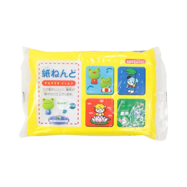 ひび割れしにくく、着色も鮮やかに仕上がります。【仕様】パッケージサイズ：約175×H105×D25mm対象年齢：6才以上【材質表示】炭酸カルシウム、ベントナイト、パルプ繊維、水、防腐剤粘土　知育　小学生　男の子　女の子　作る　遊び　子供　こ...