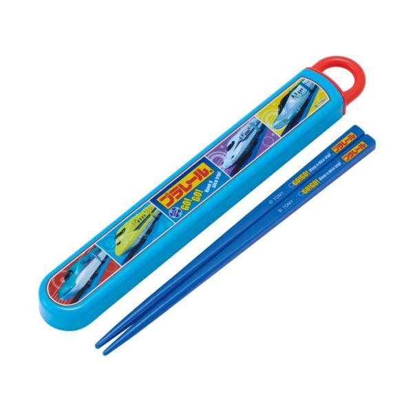 ケースは、指で引き出すスライド式で、衝撃に強く丈夫な構造。また、洗いやすく分解可能になっています。おハシには名前を入れられるスペース付き。ケース用の名前シールも付いてます。【仕様】ケースサイズ：約W27×H195×D15mm箸サイズ：16....