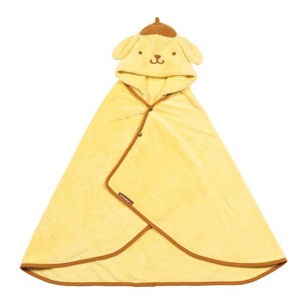 ふわふわもこもこのキュートなフード付きバスポンチョです♪マイクロファイバー生地なので吸水性もばつぐん！柔らかな優しい肌触りが気持ちいいです◎お風呂あがりはもちろん、プールなどの場面でも大活躍♪【仕様】サイズ：約W1080×H920mmパッケ...