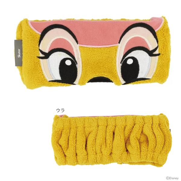 洗顔時やメイク時に大活躍のキュートなヘアターバンです。伸縮性ばっちり、しっかり髪をキープしてくれます♪柔らかく、お肌にも優しい肌触り◎お風呂上りに親子でかわいいキャラクターに変身♪【仕様】サイズ：約W190×H70×D45mm材質：ポリエス...