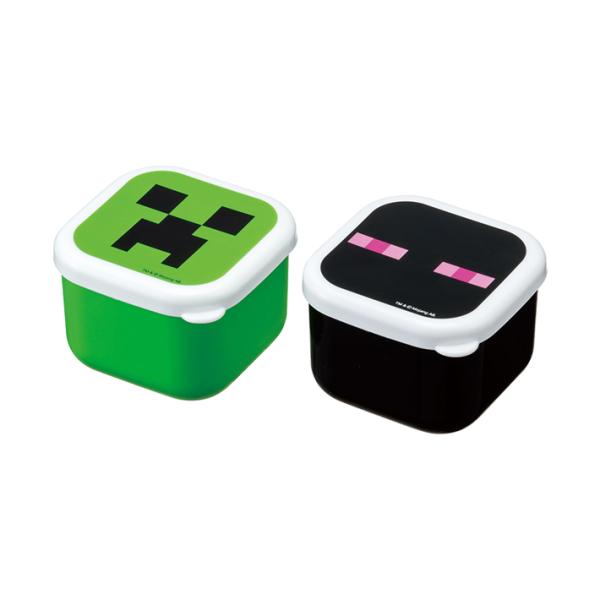 デザートやおかず、お菓子を入れるのにぴったりなケース♪2つあるので使い分けができます。フタを外せば電子レンジも使用可能。【仕様】サイズ：約W65×H65×D47mm材質：(フタ)EVA樹脂、(本体)ポリプロピレン容量：130ml日本製使用抗...