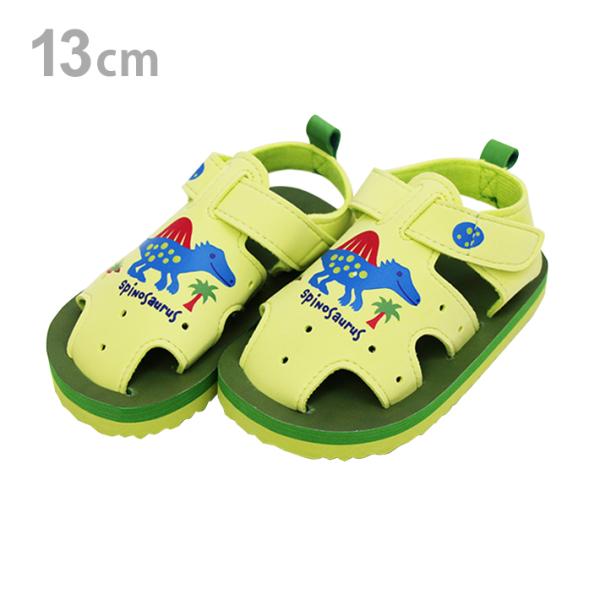 かわいいキャラクター柄入りのベビーサンダルです。留め部分が面ファスナーなので履かせやすく脱がせやすい◎普段使いや夏の熱い砂浜・プールサイドでも活躍します♪【仕様】サイズ：約13cm材質：EVA樹脂対象年齢：12〜18ヶ月※年齢は目安です。お...