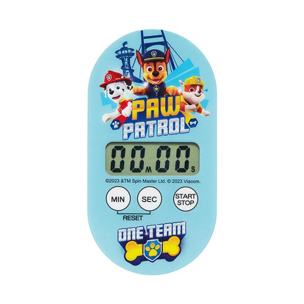 マグネット式で冷蔵庫などに簡単取り付け♪人気キャラクター柄のキッチンタイマーです！最大99分59秒！カウントダウン 、 カウントアップ機能付き◎サッと汚れをすきやすいタッチパネル式◎料理や学習など使い方はイロイロ♪【仕様】サイズ：約W54×...