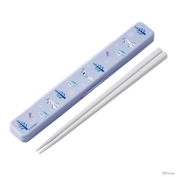 抗菌加工のおはしセットが登場♪クッション付きで上下左右に揺れないのでカチャカチャ音が鳴る心配もありません◎【仕様】ケースサイズ：約W190×H31×D13mm箸サイズ：18cm食洗機使用可能日本製【品質表示】フタ：AS樹脂本体：ABS樹脂箸...