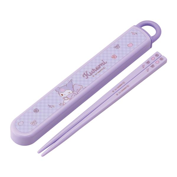 ケースは、指で引き出すスライド式で、衝撃に強く丈夫な構造。また、洗いやすく分解可能になっています。おハシには名前を入れられるスペース付き。ケース用の名前シールも付いてます。【仕様】ケースサイズ：約W27×H195×D15mm箸サイズ：16....