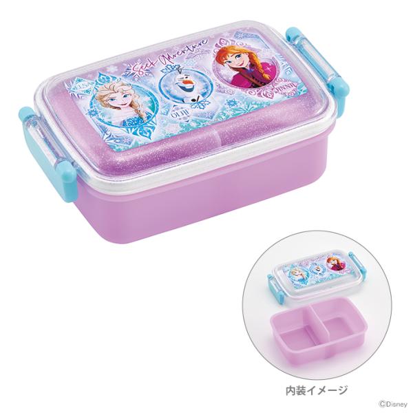 ドーム型のフタで、ふんわりとご飯やおかずが詰められるランチボックスです。高い仕切付きでおかずが片寄りにくい。【仕様】サイズ：約W170×H60×D105mm容量：450ml日本製【品質表示】フタ：AS樹脂本体・中子・仕切：ポリプロピレン止め...