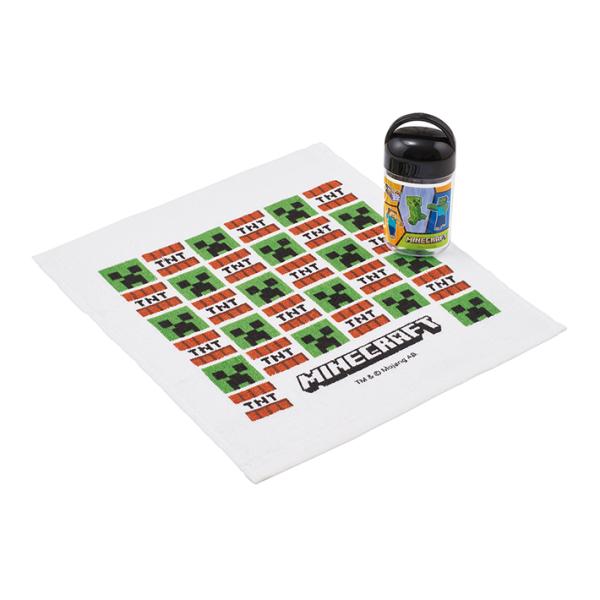 行楽や普段使いに便利なおしぼり＆ケースセットです♪ふたが開けやすいハンドル式になっています。濡れたおしぼりを凍らせて保冷剤代わりにも！【仕様】ケースサイズ：約W58×H125×D44mmおしぼりサイズ：約W320×H280mm材質：ケース/...