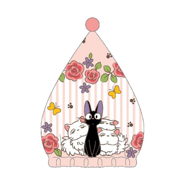 頭にかぶせられるかわいいキャップタオルです♪プールやお風呂上がりなどの濡れた髪をすっぽり包み、水分をすばやく吸収します。【仕様】サイズ：約W23×H45cm材質：ポリエステル100％マイクロファイバー抗菌防臭加工タオル　タオルキャップ　子供...