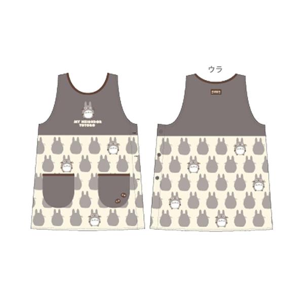 お料理や図画工作などさまざまなシーンで活躍しそうな割烹着です◎【仕様】サイズ：約W615×H840mm材質：綿、ポリエステル染料プリントアップリケ刺繍グッズ　ジブリ　かわいい　プレゼント　ギフト※商品写真はサンプルのため、デザイン等若干の差...