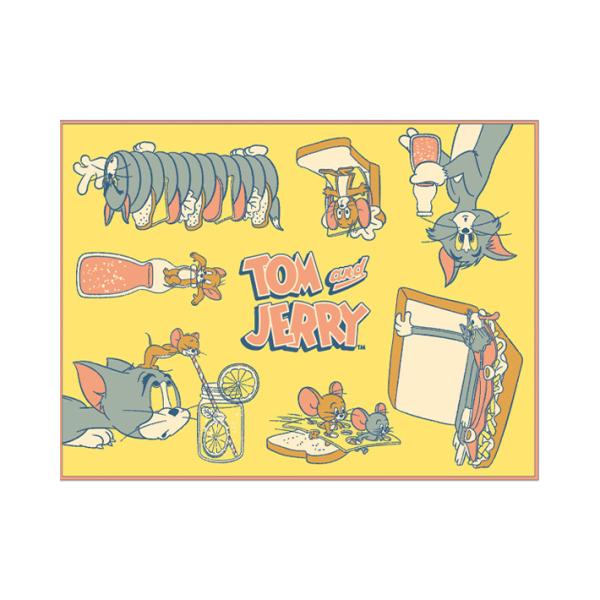 トムとジェリーのかわいいレジャーシート♪ポリプロピレンで水に強く、超軽量でコンパクトにバッグに入ります◎2〜3人用の大きめサイズでみんなと一緒に座れます◎遠足や運動会などの行事にもピッタリ！【仕様】2?3人用Lサイズサイズ：約W1200×H...