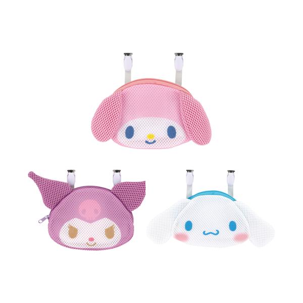 ズボンやスカートにクリップで簡単に取り付けられるメッシュ生地のおでかけポケット！ショルダーひも付きなのでショルダーバッグとしても使える2WAYタイプ♪クリップ、ショルダーベルト部分は面テープなので取り外して洗濯できます◎【キャラクター】・マ...