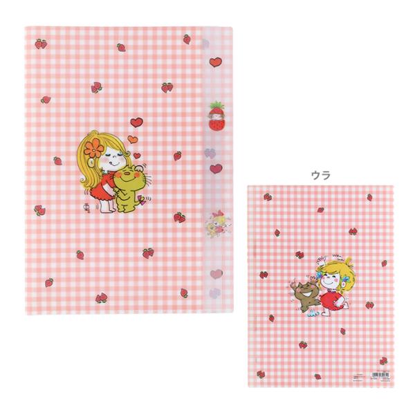 水森亜土が描く、キュートな女の子や動物たちがいっぱい！用途別に収納できる、5ポケットのファイルです。インデックス部分はダイカット仕様になっており、イラストも入った賑やかなデザインです。【仕様】サイズ：約W225mm×H310mm×D2mm日...