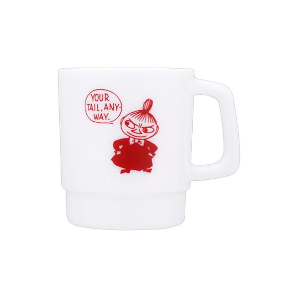 マグカップ型のおしゃれなペン立てです♪ムーミンのロゴとリトルミイのかわいいイラストが描かれています。【仕様】本体サイズ：約φ70×H78mm材質：AS樹脂日本製ペンスタンド　勉強　収納　小学生　プレゼント　シンプル　MOOMIN　サンスター...