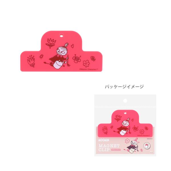 ムーミンからチョコレートを連想させるデザインのマグネットクリップが登場！裏面にマグネットが付いていて、メモを挟んで冷蔵庫などに貼れる便利なクリップ！ベリーをイメージした色味が可愛い♪【仕様】本体サイズ：約W88×H44×D23mmパッケージ...