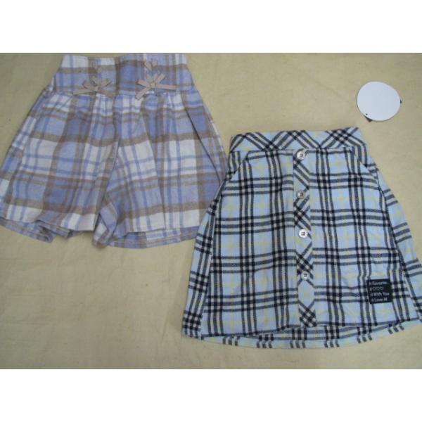 １６０ｃｍ限定のお買い得キュロット160cm子供服　キュロット　女の子　ショートパンツ　ジュニア　160cm 160・ヘビロテにピッタリ！・ウエストゴムパープルは、右サイドにポケットあります。ブルーは、左右にポケットあります。サイズ・ウエス...