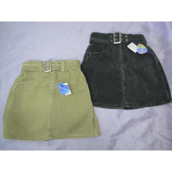 インナーパンツ付きスカート140cm 150cm 160cm 子供服　スカート　キュロット　女の子　ショートパンツ　ベルト　コーデュロイ　コールテン　ジュニア 140 150 160・ヘビロテにピッタリ！・ウエストゴム・左右にポケットありま...