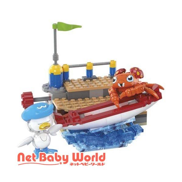 メガ(MEGA) ポケモン クワッスとボートでゆらゆらパラスと波止場のセット HRL52/ブロック/ブランド：メガブロック(MEGABLOKS)/【発売元、製造元、輸入元又は販売元】マテルインターナショナル/【メガ(MEGA) ポケモン ク...