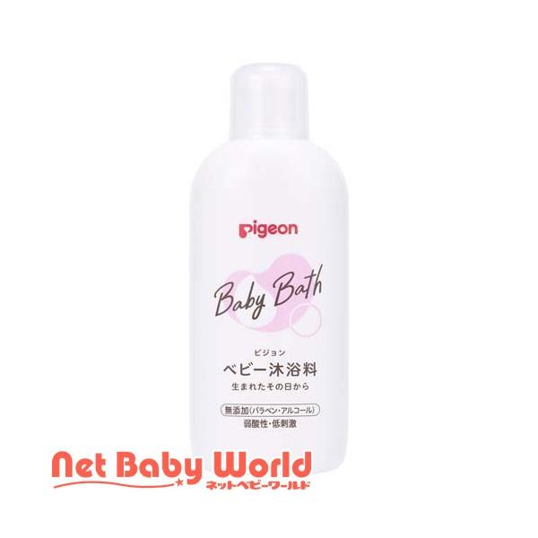 ピジョン ベビー沐浴料/【発売元、製造元、輸入元又は販売元】ピジョン/【ピジョン ベビー沐浴料の商品詳細】●生まれたての肌へのやさしさを考えた処方。●新陳代謝が盛んな赤ちゃんのお肌の汚れを手早く落とします。●すすぎや上がり湯は必要ありません...