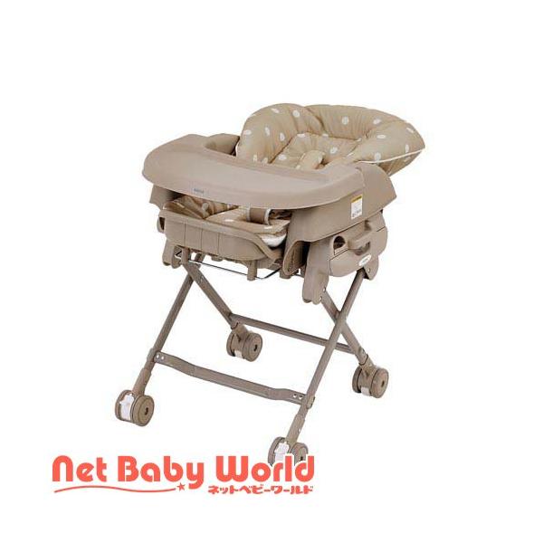 スイングハイローラック ピッコロ ドットベージュ/バウンサー/ブランド：カトージ(KATOJI)/( ベビーラック ハイローベッド ハイローチェア )/【発売元、製造元、輸入元又は販売元】カトージ/【スイングハイローラック ピッコロ ドット...