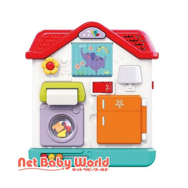 Hola Toys あけて回してひっぱってワクワク手あそびハウス/知育玩具・学習玩具/ブランド：ダッドウェイ/【発売元、製造元、輸入元又は販売元】ダッドウェイ/【Hola Toys あけて回してひっぱってワクワク手あそびハウスの商品詳細】●...