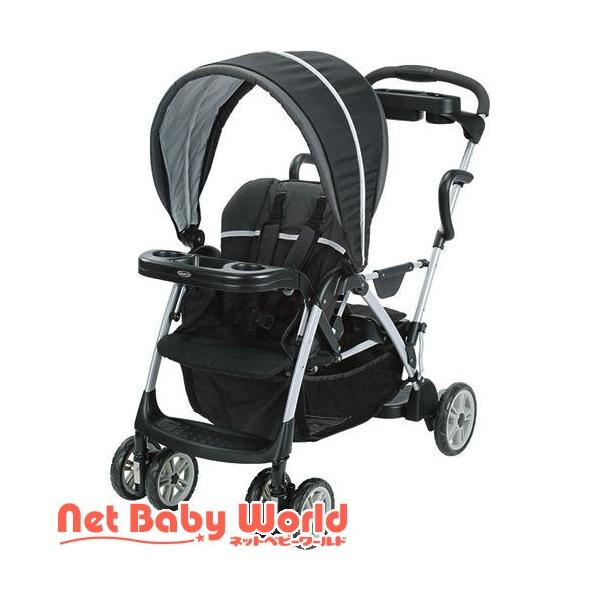 ルームフォーツー ゴッサム ブラックBK/ベビーカー/ブランド：グレコ(GRACO)/( 二人乗りベビーカー バギー )/【発売元、製造元、輸入元又は販売元】ニューウェルブランズ・ジャパン/【ルームフォーツー ゴッサム ブラックBKの商品詳...