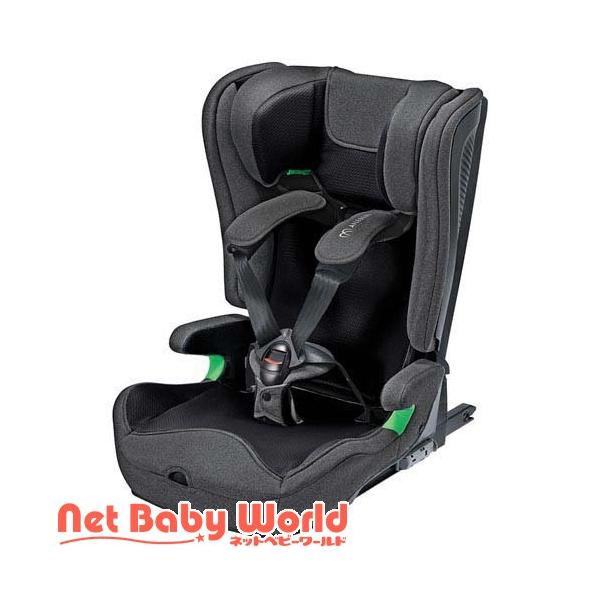 エールベベ・パパットR ST ISOFIX取付 ジュニアシート ナチュラルダークグレー CF100/チャイルドシート/ブランド：エールベベ(AILEBEBE)/( ジュニアシート 1歳頃〜10歳頃 ISOFIX R129 高さ調節 )/【発...