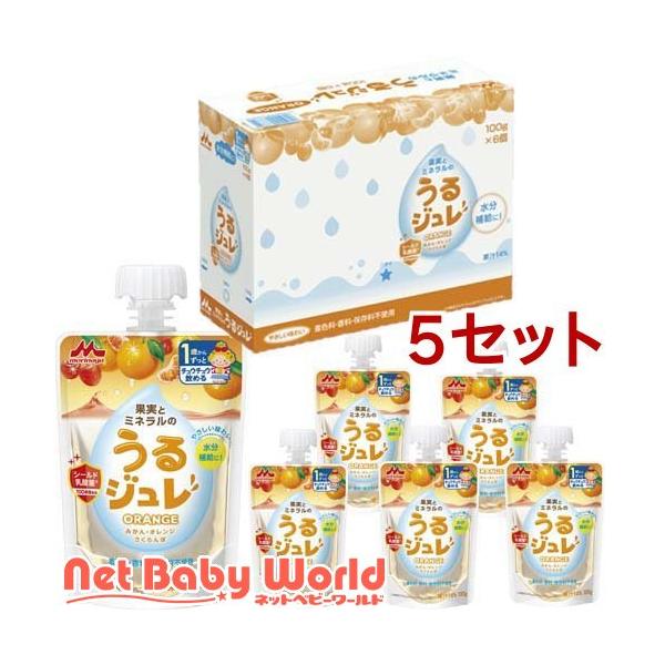 果実とミネラルのうるジュレ ORANGE/離乳食・ベビーフード/ブランド：やさいジュレ/【発売元、製造元、輸入元又は販売元】森永乳業/・単品JAN：4902720137812/【果実とミネラルのうるジュレ ORANGEの商品詳細】●ジュレで...