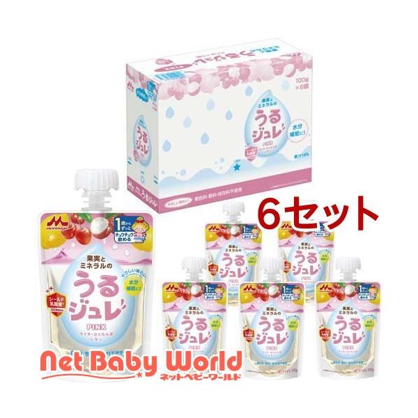 果実とミネラルのうるジュレ PINK/離乳食・ベビーフード/ブランド：やさいジュレ/【発売元、製造元、輸入元又は販売元】森永乳業/・単品JAN：4902720134682/【果実とミネラルのうるジュレ PINKの商品詳細】●ジュレでやさしく...