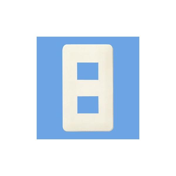 ■説明：モダンプレート2コ用です。■色：ミルキーホワイト■入数：1