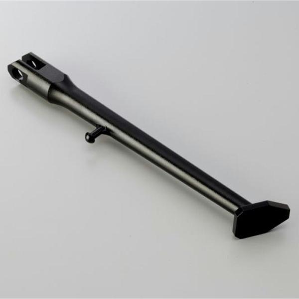 メーカー品番：1990010JANコード：4538792009629ホイールの17インチ化や車高調整キット等の組み込み時に便利な、ロングタイプのサイドスタンド。車高を上げた車両は停車時に傾きすぎてしまうためにこの製品の使用をおすすめします。...