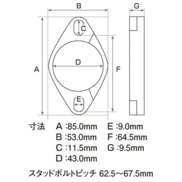メーカー品番：1990029JANコード：4538792076096経年変化に強く、いつまでも美しい外観を保つステンレス製の汎用フランジです。2分割式のフランジは作業効率を向上させ、メンテナンス性に大変優れています。エグゾーストパイプ径がφ...