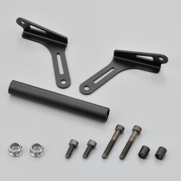 メーカー品番：29124JANコード：4909449593110※詳しい商品情報はメーカーHPにてご確認ください。【適合車種】■HAWK 11（'23）〈8BL-SC85〉・バー有効長：100mm　・パイプ径：Φ22.2　・スチール製黒塗装...