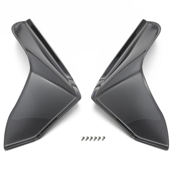 メーカー品番：63342JANコード：4909449669693スポーティーなエアロフォルムのサイドバイザー左右セット。走行時に足に当たる風を抑制し寒さと疲労を軽減します。取り付けは両面テープとタッピングビスだけで簡単。【適合車両】PCX(...