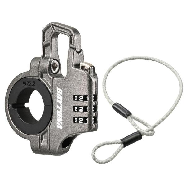 メーカー品番：63871JANコード：4909449669297幅12ｍｍ（取り付け必要幅13ｍｍ）のスリムなヘルメットロック。ロック部は縦方向にスライドするので、コントロールスイッチ横など左右のスペースがない狭いすきまでも取り付けできます...