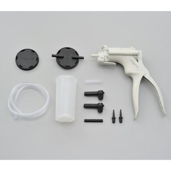 メーカー品番：71123JANコード：4909449363027コンプレッサーを持っていな方が、ブレーキのエア抜きならこれしかないといわれるUSA「MITY VAC」社製のバキューム式エア抜きツール。もちろん、ブレーキフルード、ブレーキホー...